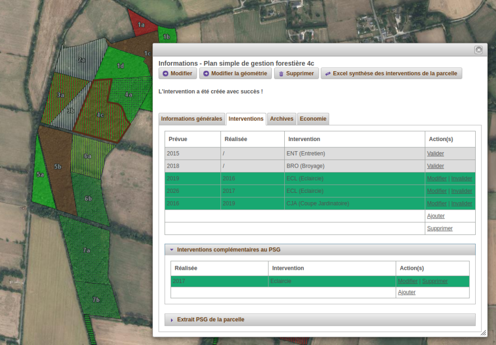 Suivre mon Document de Gestion Durable | Sylvamap